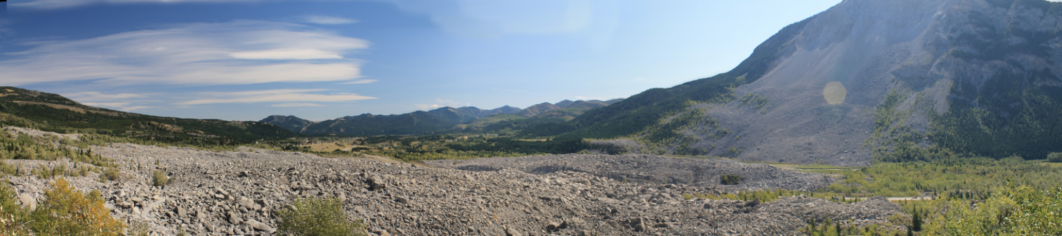 Frank Slide and Turtle Mountain - Digitally Preserving Alberta's ...